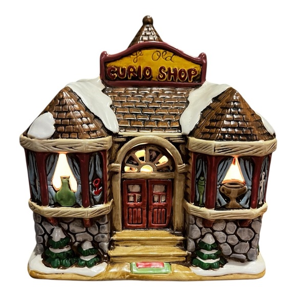 Lefton China | Holiday | Vintage Lefton China Curio Shop Lightup Decor ...